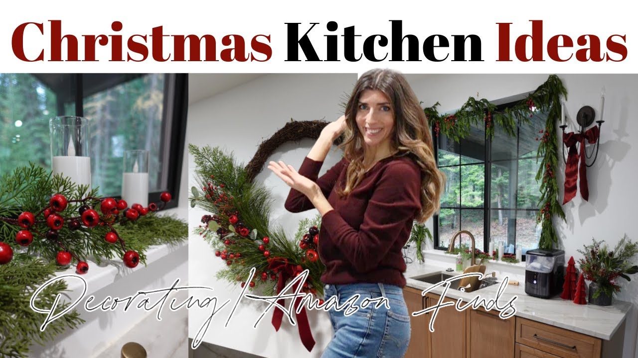 Transform Your Kitchen for Christmas! Cozy Christmas Kitchen Ideas ...