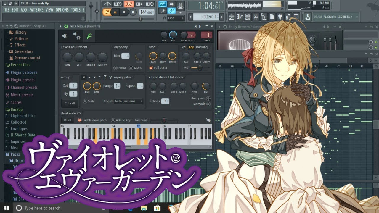 OP Violet Evergarden [ TRUE - Sincerely ] - YouTube