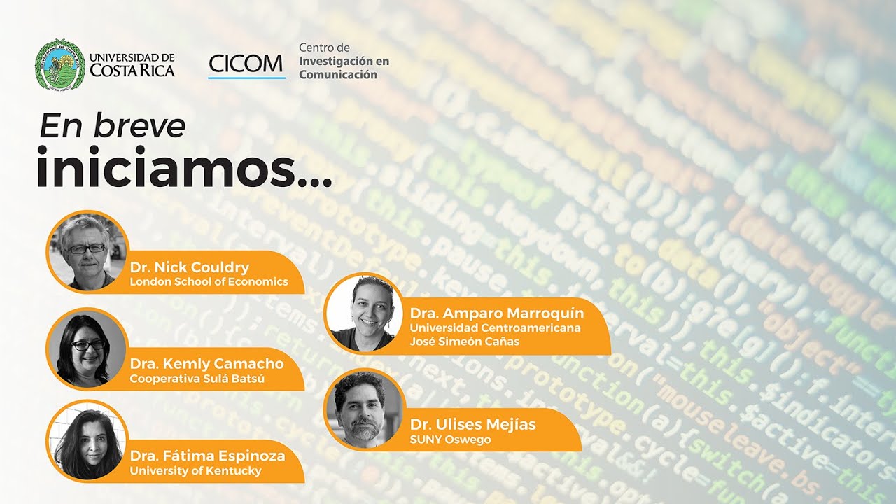 Disputando el colonialismo de datos desde Centroamérica - YouTube