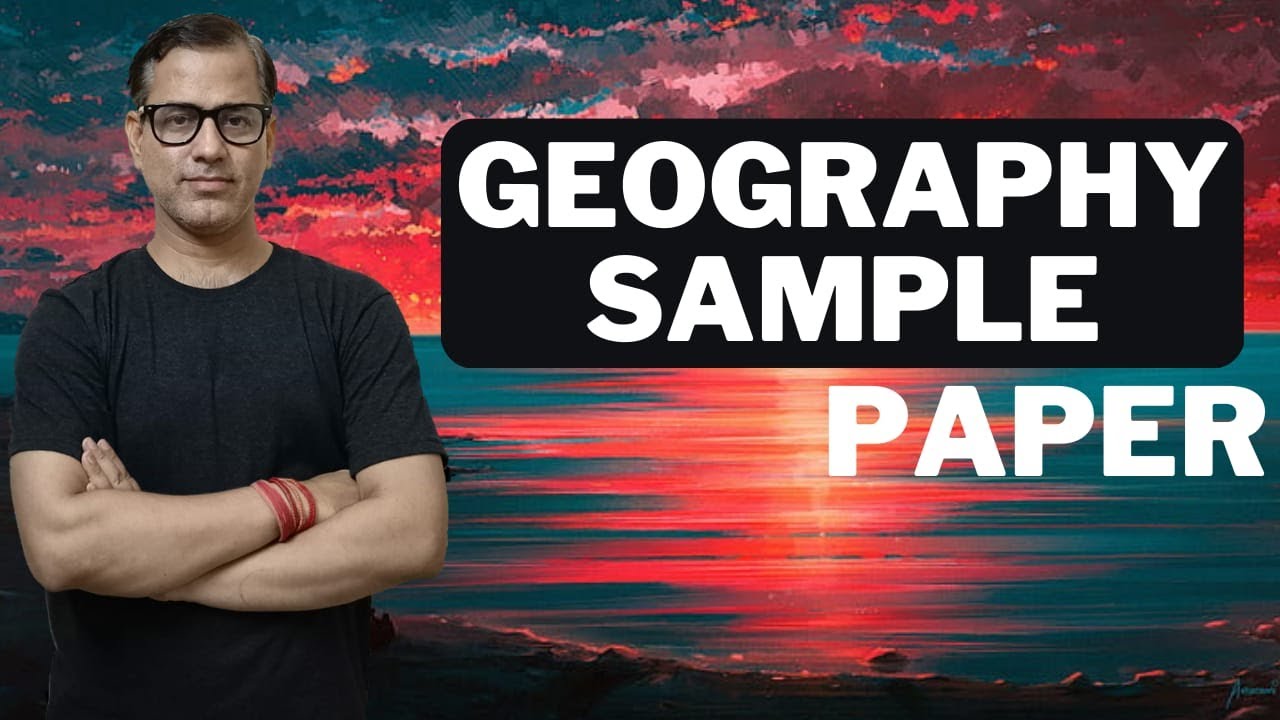 Sample Paper Solving of Geography One Shot | ICSE Class 10 ...