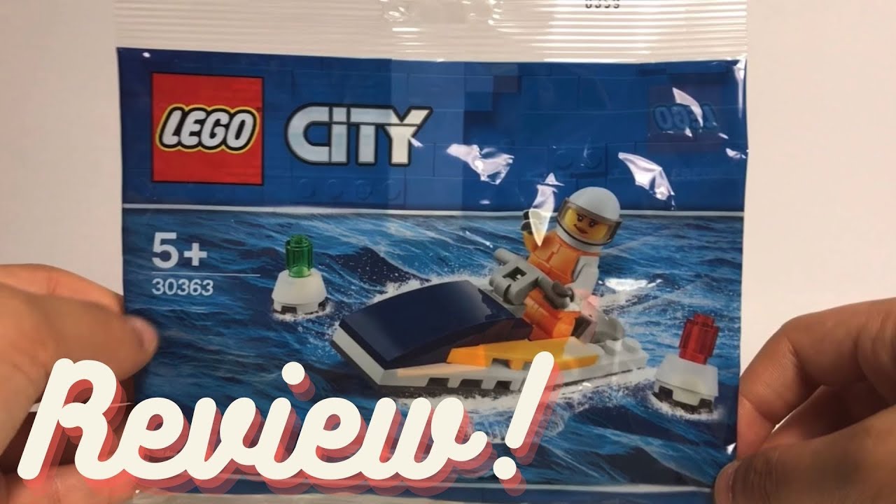 LEGO CITY 30363 Race Boat polybag Review - YouTube