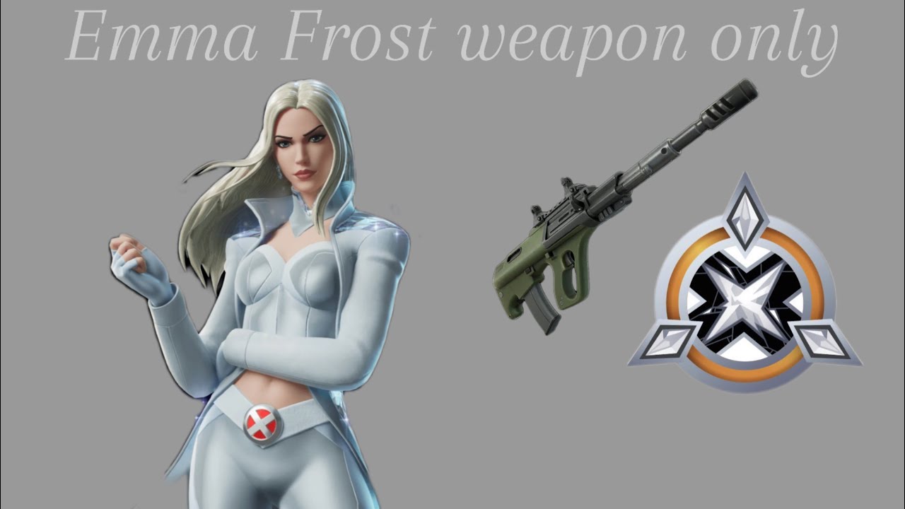 Emma Frost loadout only win! - YouTube