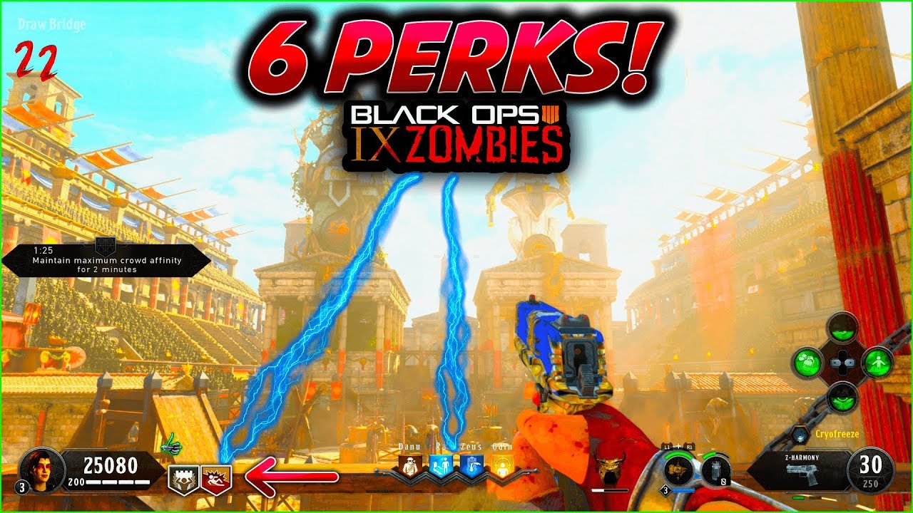 BO4 ZOMBIES: 'HOW TO GET SIX PERKS IN IX!' | BLACK OPS 4 ZOMBIES IX ...