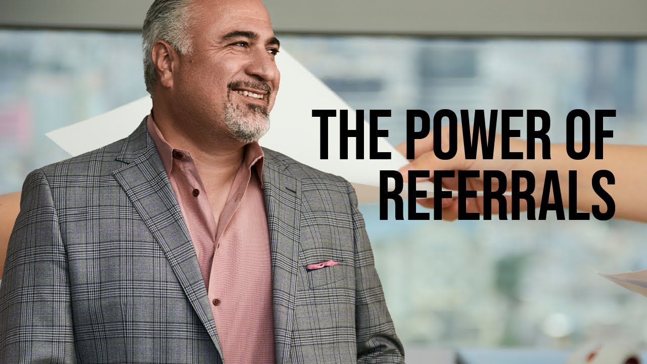 The Power Of Referrals | Leadership Development | Farshad Asl - YouTube