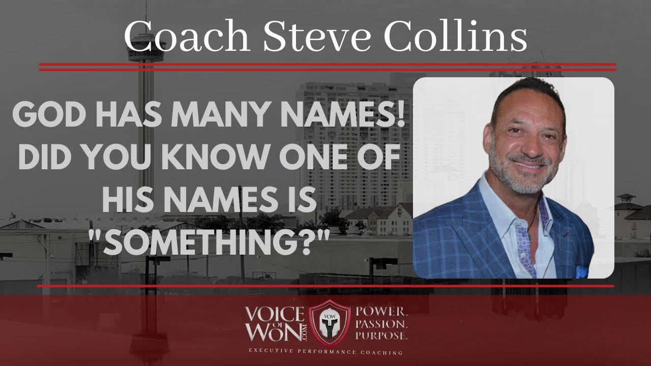 God has many names! Did you know one of His names is "Something?" - YouTube
