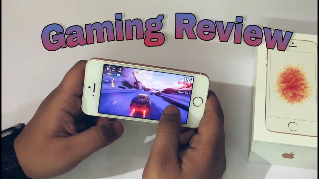 Apple Iphone SE Gaming Review Hindi - YouTube
