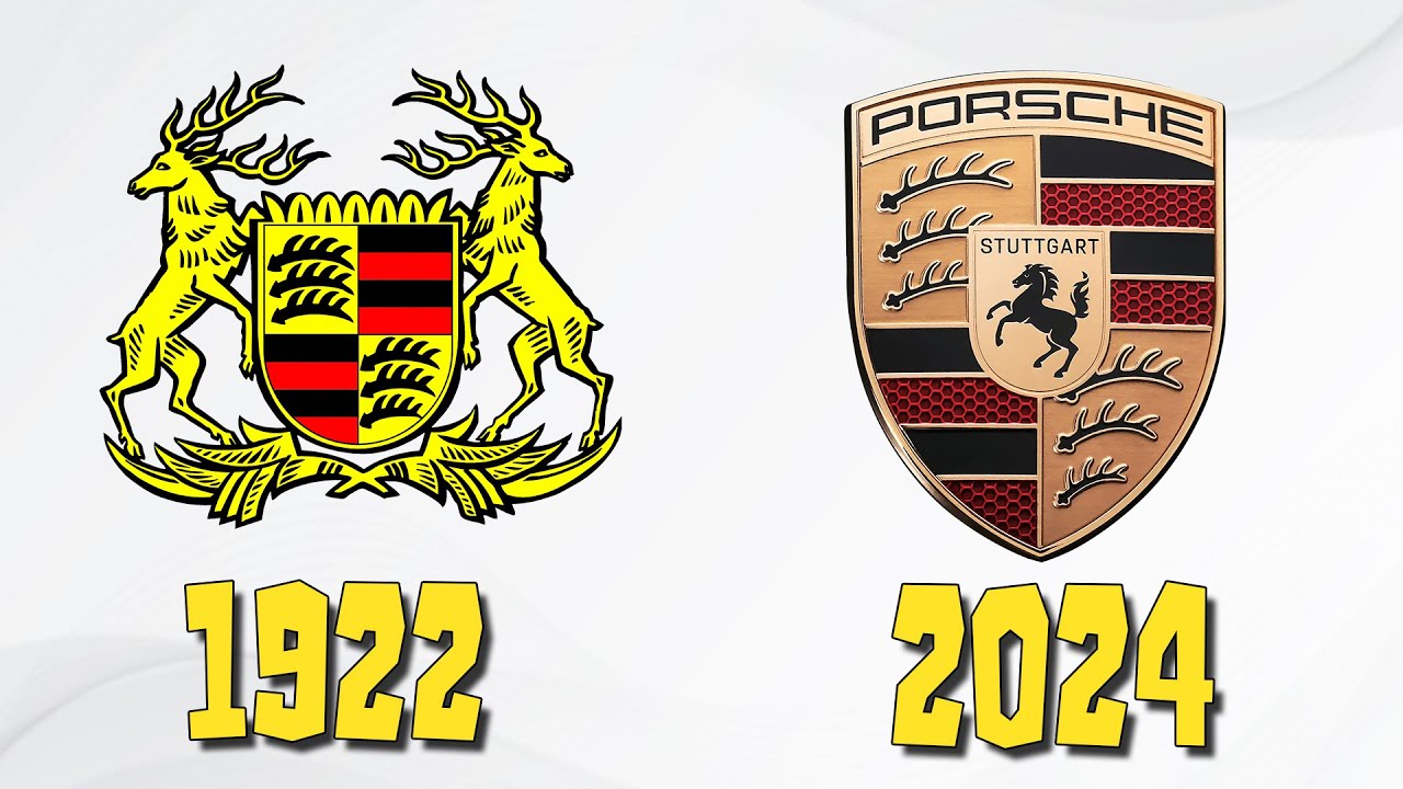 Porsche Logo Evolution - YouTube