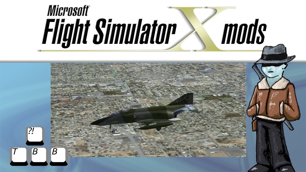 Flight Simulator X Plane Spotlight - McDonnell Douglas F-4 Phantom ...