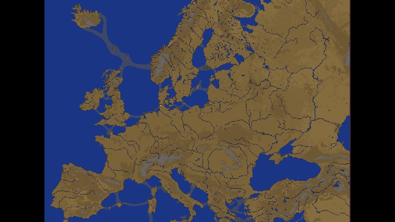 European Simulation in 555 AD - YouTube