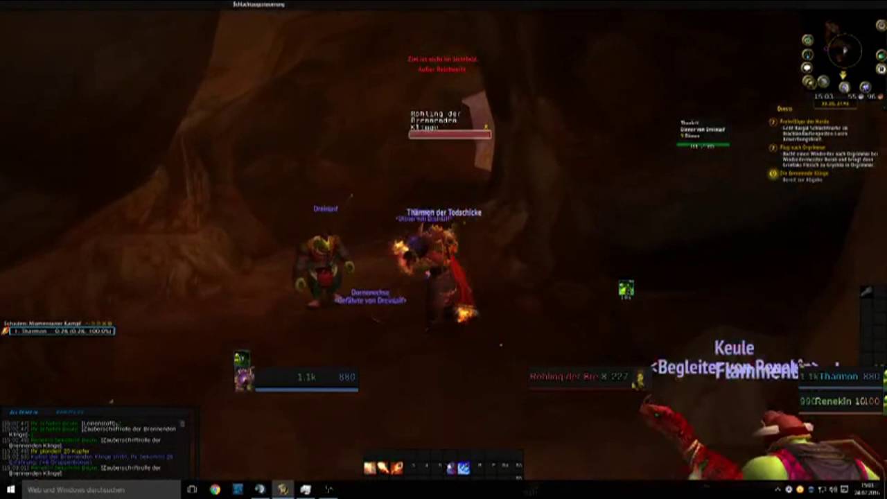 World of Warcraft - Mage goes Retard - YouTube
