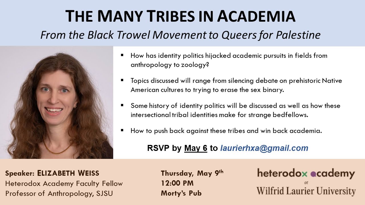 Speech by Elizabeth Weiss to LaurierHxA 09MAY2024 - YouTube