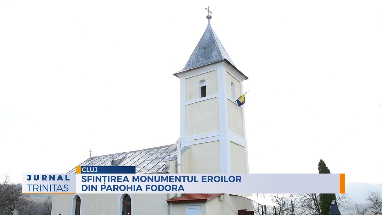 Sfințirea monumentului eroilor din Parohia Fodora - YouTube
