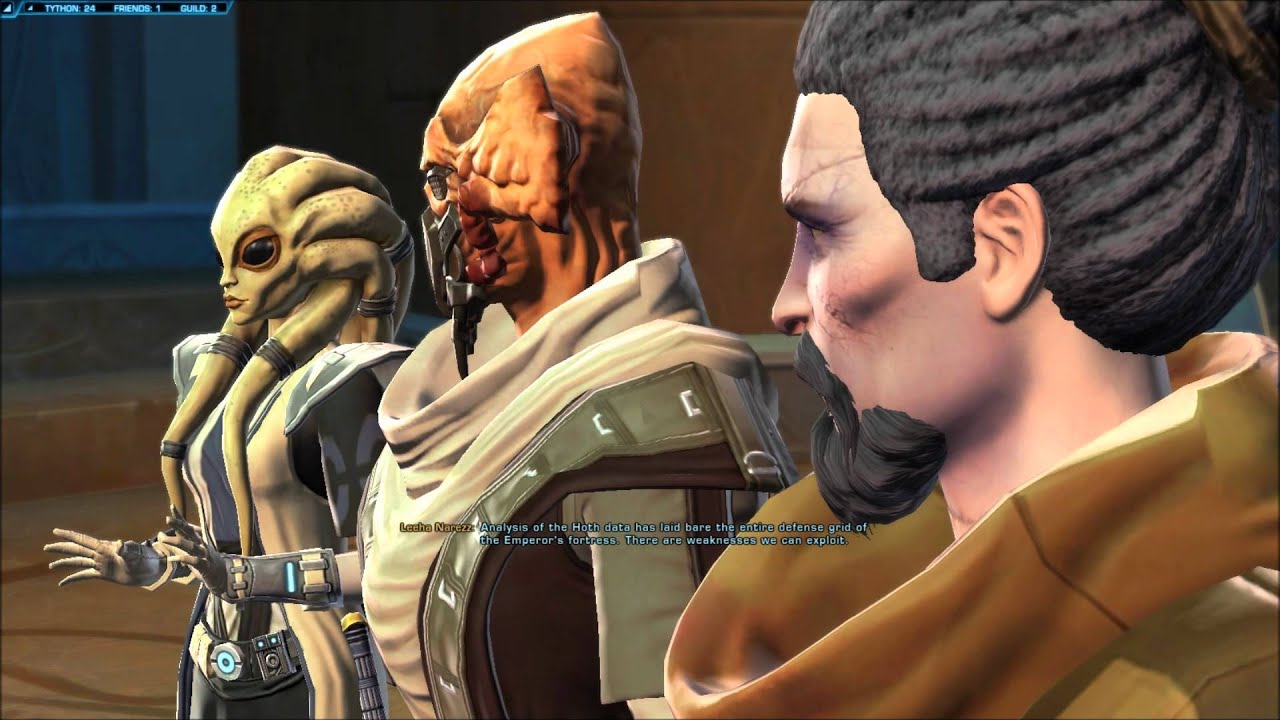 SWtOR Jedi Knight Story Cutscenes Pt. 18 [Chapter 2 / Hoth / Dark Side ...