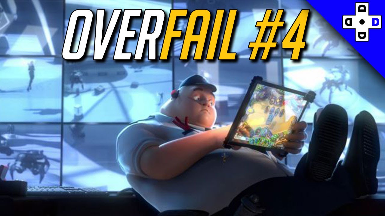 Overwatch Fails - LOL OOPS, Hilarious Overfail Plays - YouTube