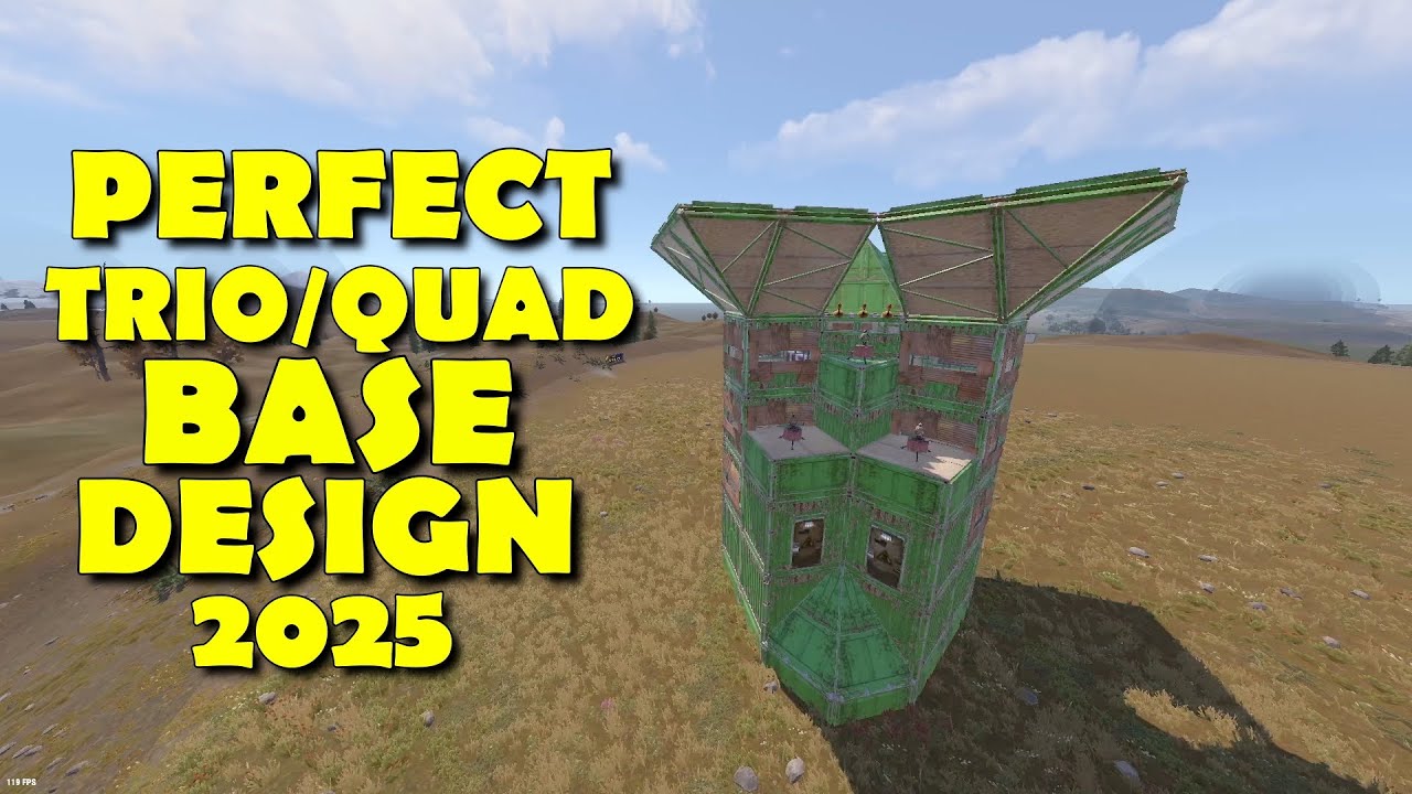 RUST PERFECT TRIO/QUAD BASE DESIGN 2025 (HIDDEN LOOTROOM) - YouTube