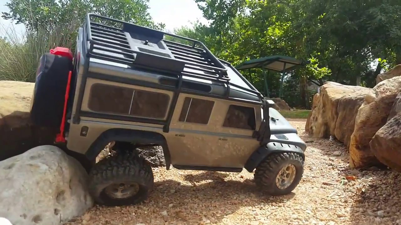 TRAXXAS TRX4 ROCK CRAWLING COURSE : EXTREME FLEX!!! - YouTube