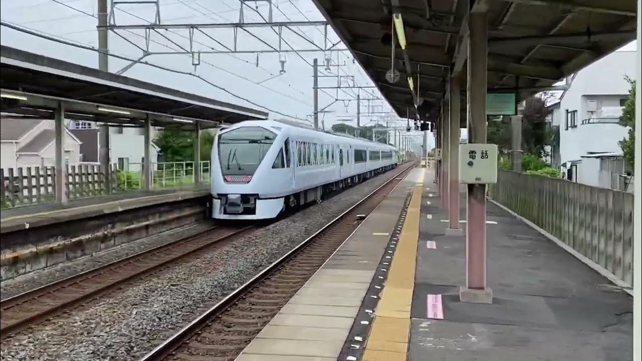 東武N100系 N102F スペーシアX 試運転 姫宮駅通過 - YouTube