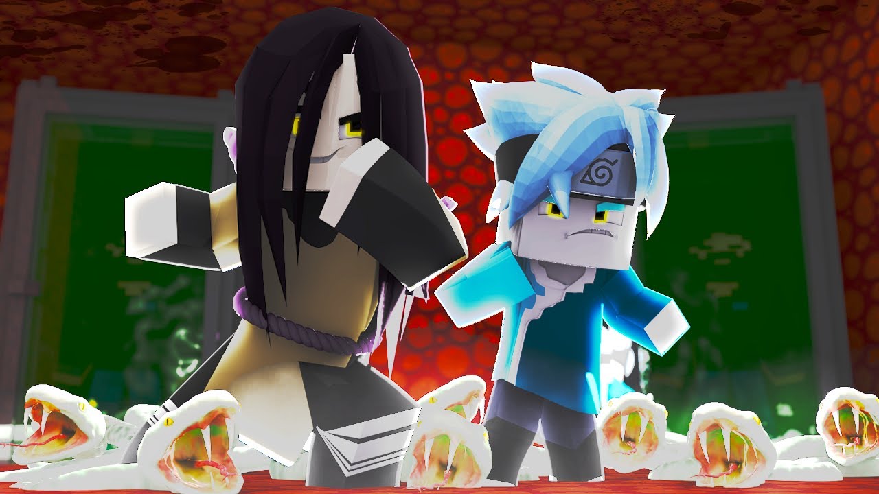 Minecraft: Who's Your Family? - Mitsuki, A CRIAÇÃO DO OROCHIMARU - YouTube