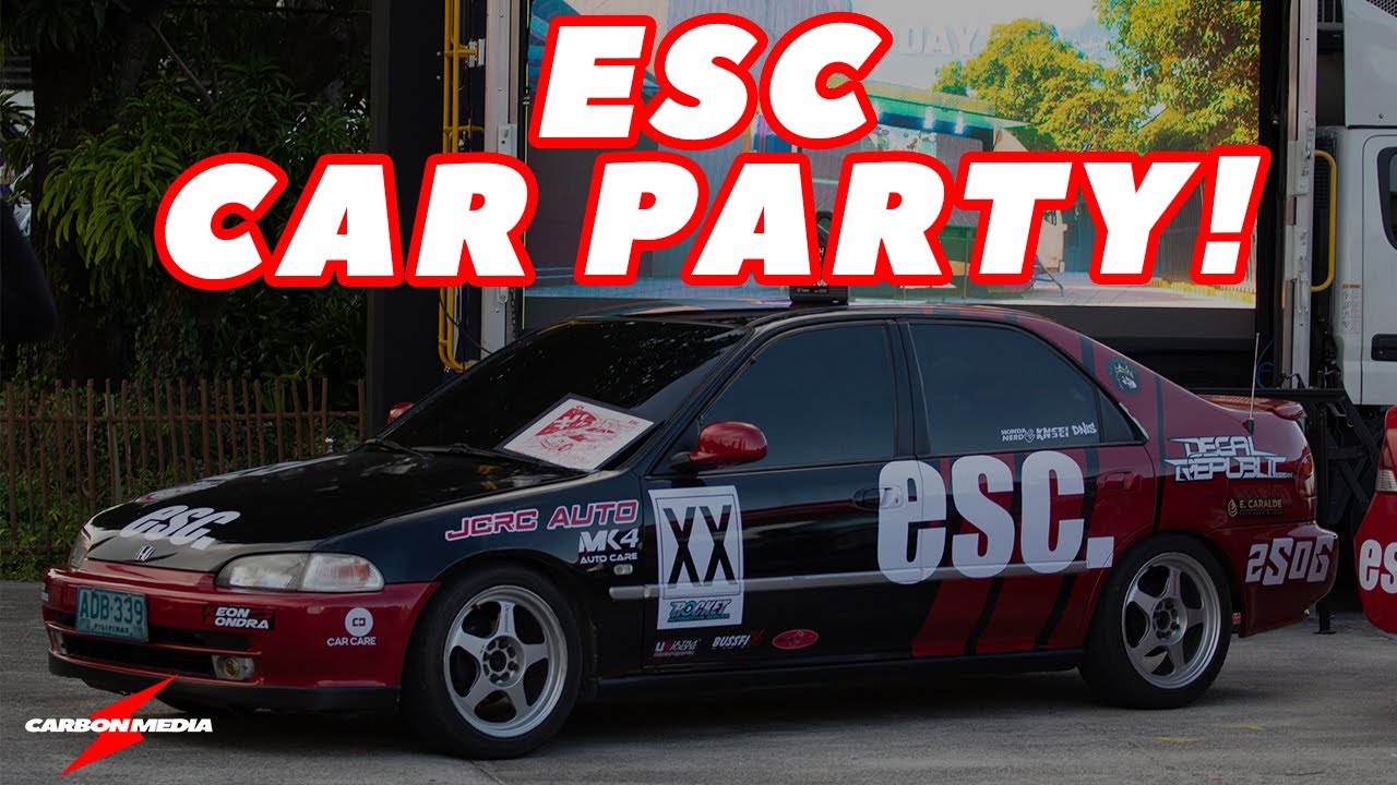 ESC CAR PARTY! - YouTube