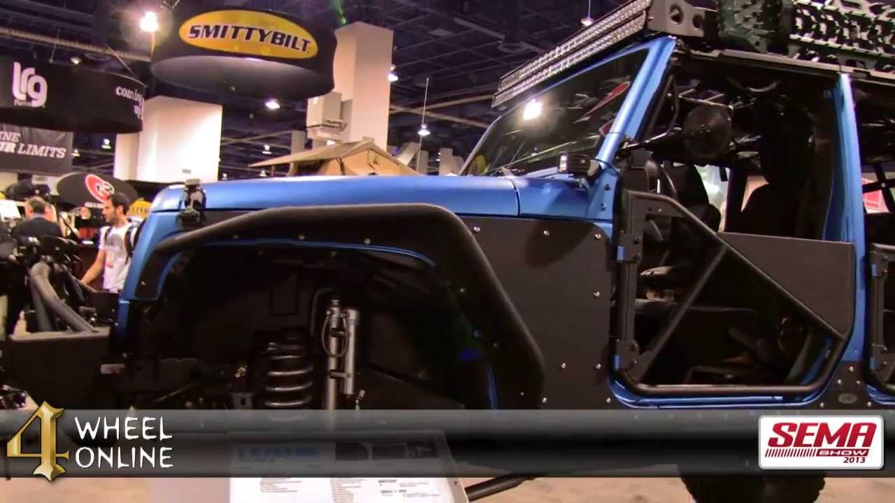 Rubicon Express Jeep JK at SEMA 2013 - YouTube