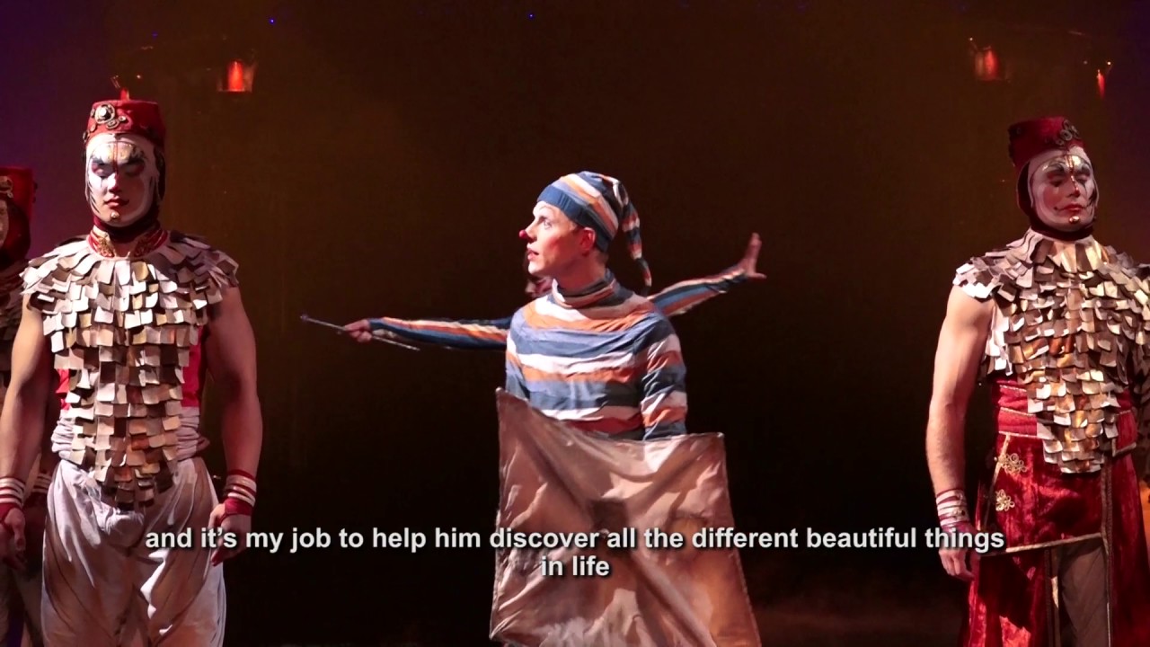 The Story of Kooza with the Trickster - YouTube