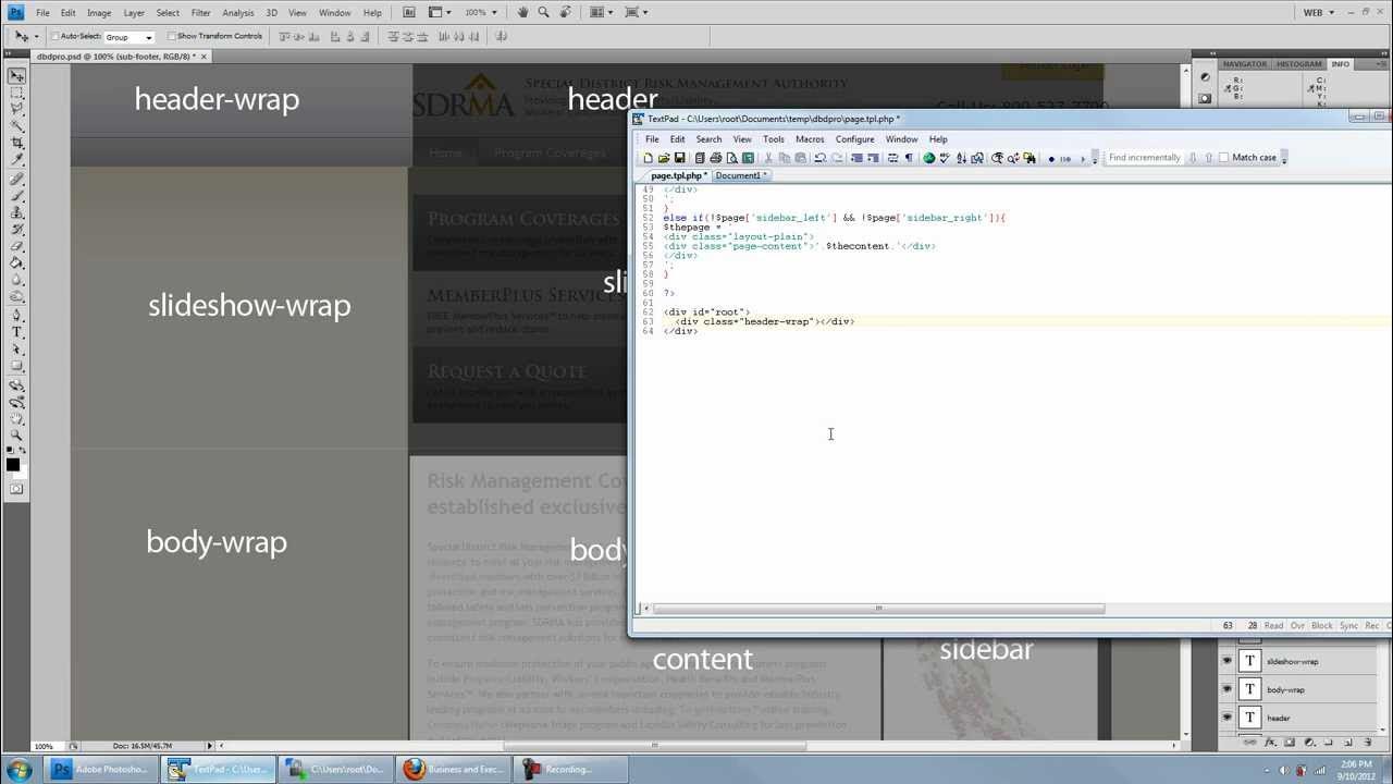 How To Theme A Website in Drupal 7 Tutorial (Part 1 of 2) - YouTube