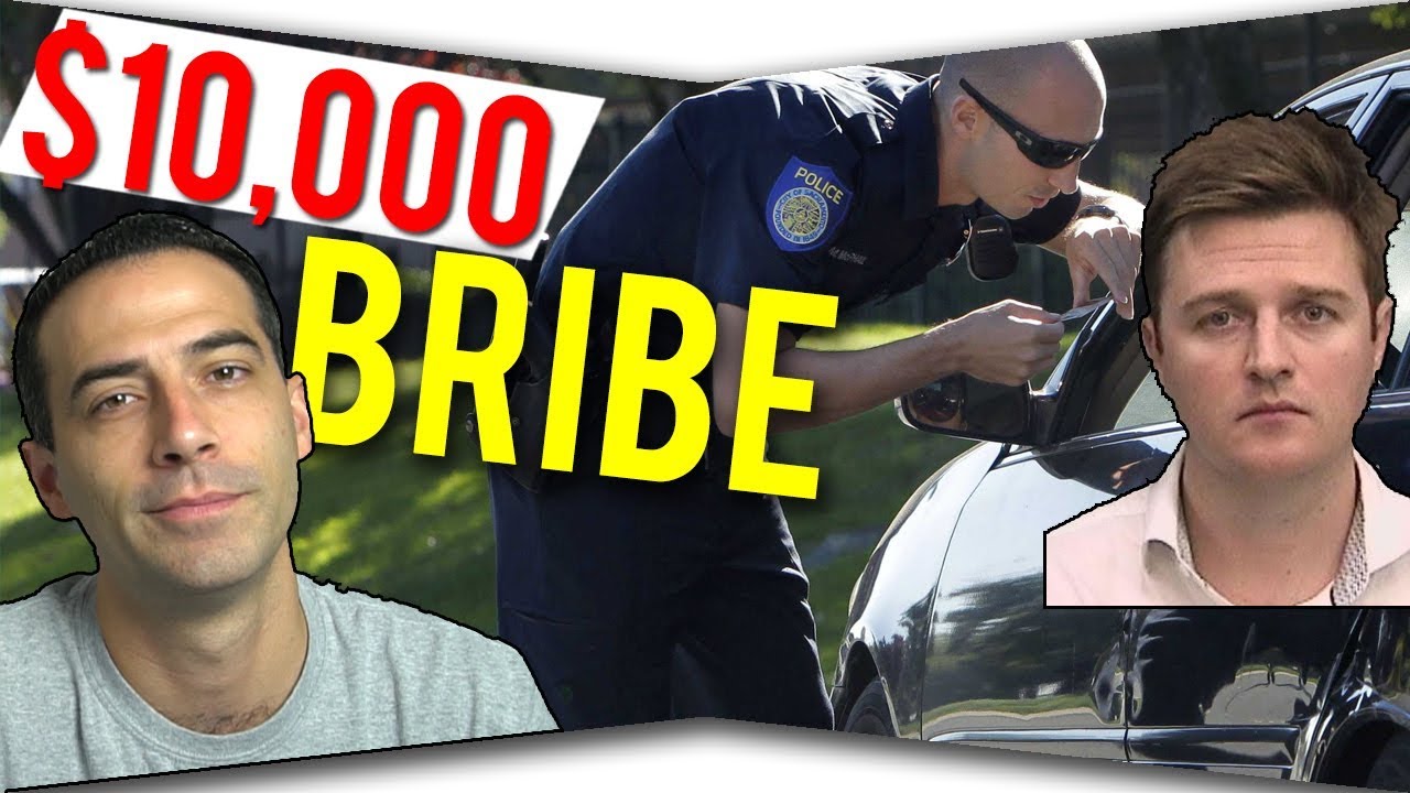 Florida Man BRIBES Cop with $10,000 CASH that he ACTUALLY HAD! - YouTube
