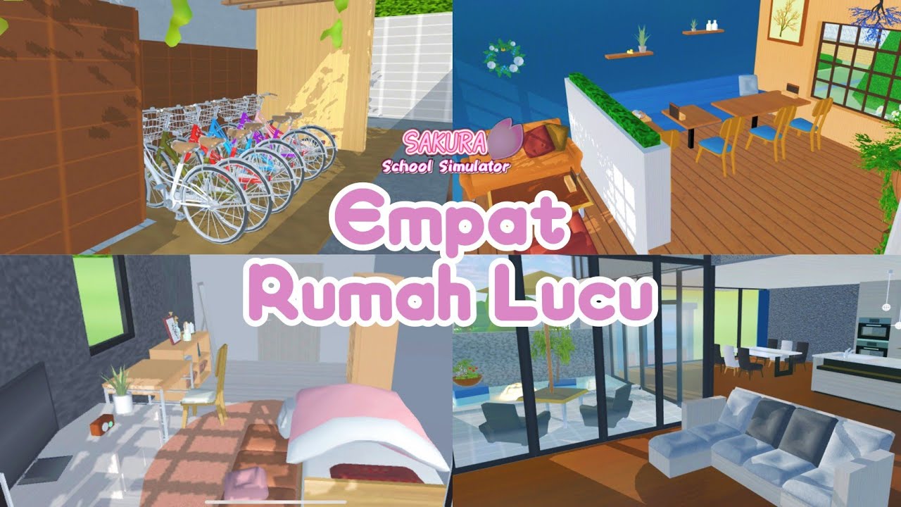 Kumpulan Rumah Lucu Sakura | Bagi-Bagi Props ID Sakura School Simulator ...