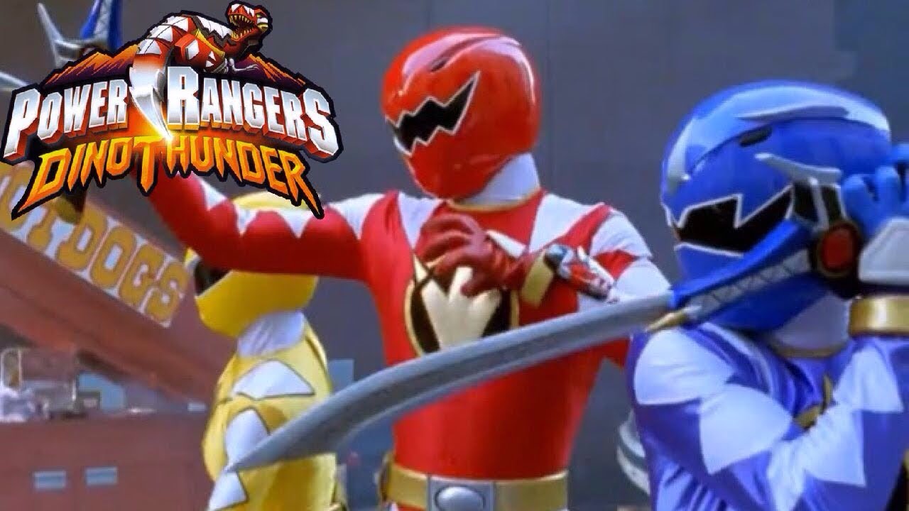 Power Rangers Dino Thunder - Alternate Opening 1 - YouTube