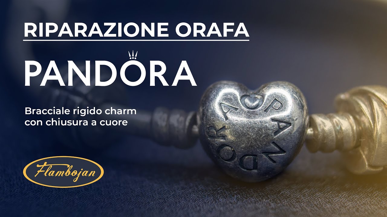 Riparazione bracciale rigido PANDORA | PANDORA bracelet repair ...