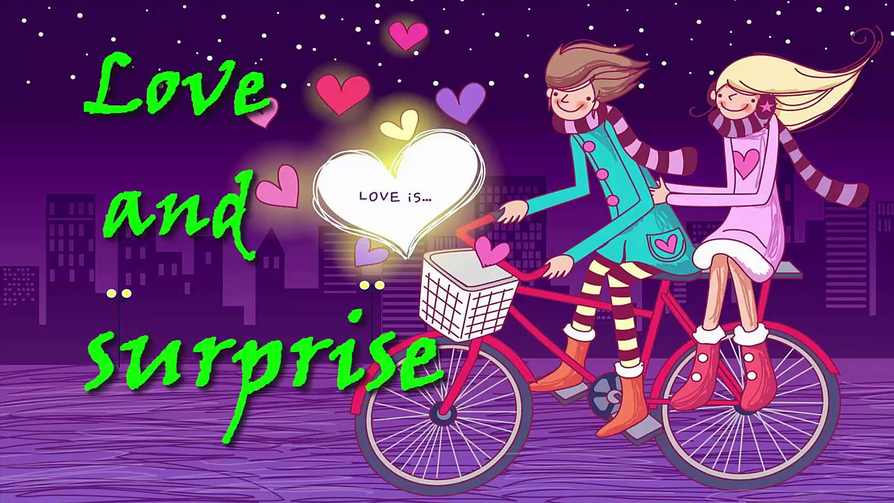 Love story.Cartoons for children. Episode 1. Love and surprise. - YouTube