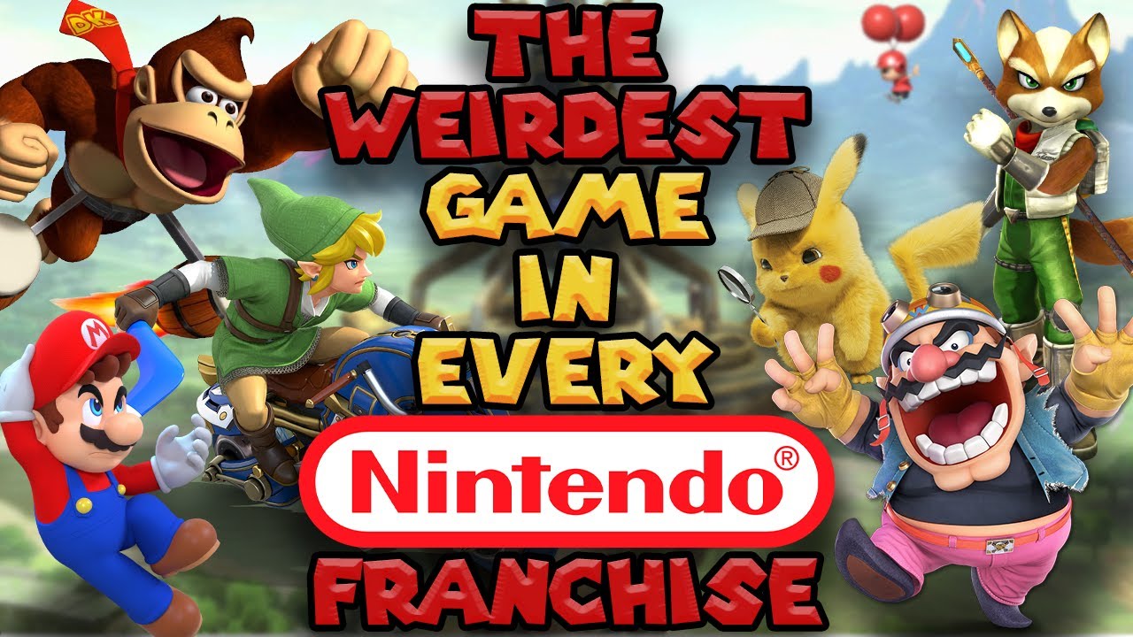 The Weirdest Game in Every Nintendo Franchise - YouTube