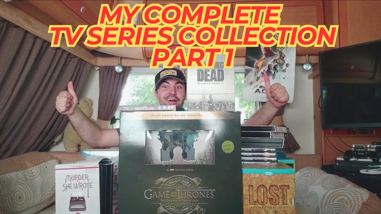 My complete TV series collection part 1 - YouTube