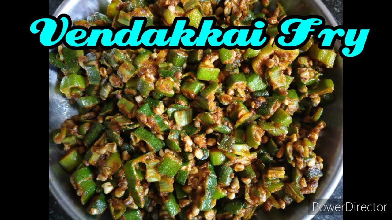 Vendakkai Fry | Vendakkai Recipe in Tamil |Vendakkai Poriyal|Ladies ...