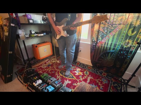Phish 2001 loop jam with Trey Anastasio inspired pedalboard, Digitech ...