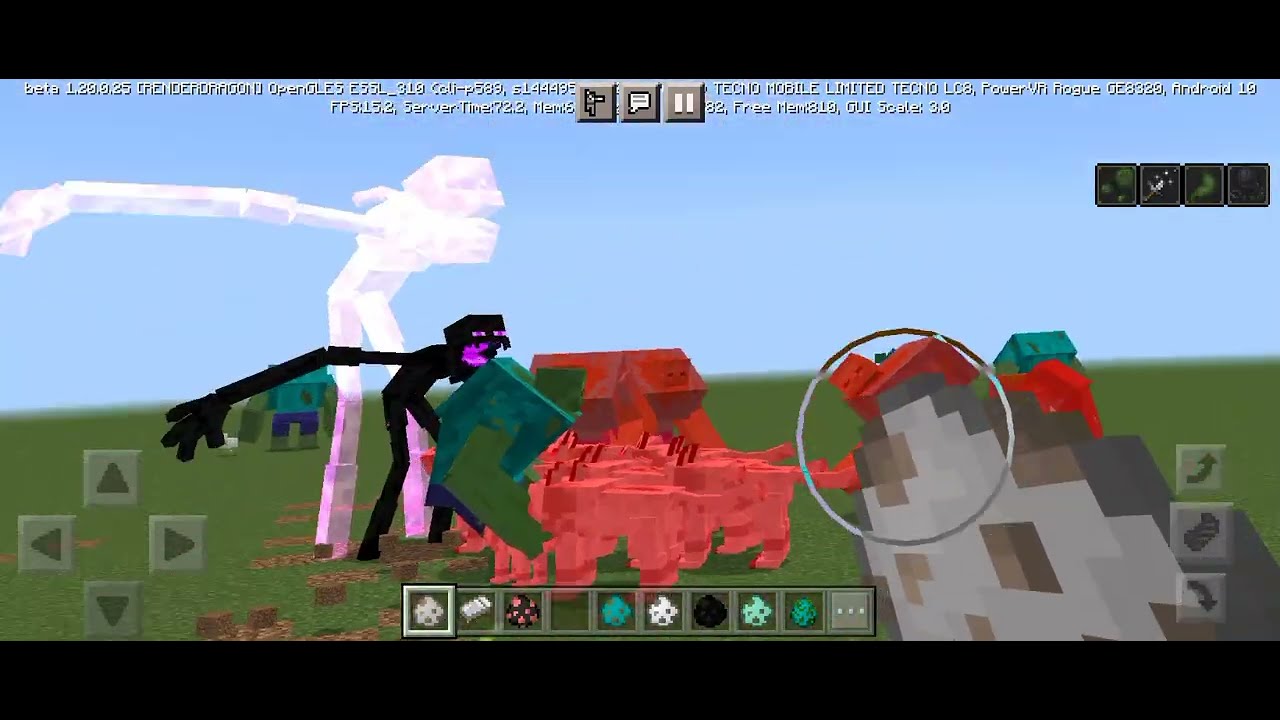 MINECRAFT 🔥MOD MUTAN ZOMBIE | VS MUTANT SKELETON VERSUS | MUTANT WOLF ...