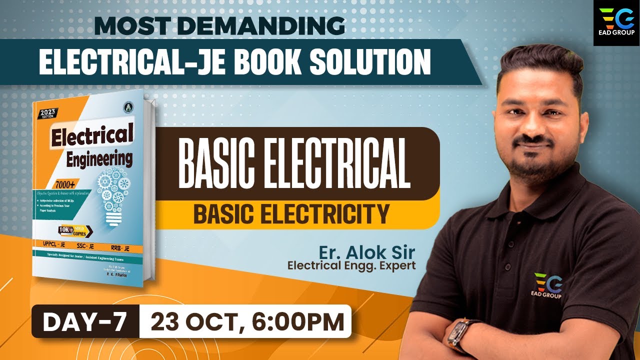 7000+ Electrical Objective book | Best Electrical-JE Book Solution by Alok Sir | EAD Online ...