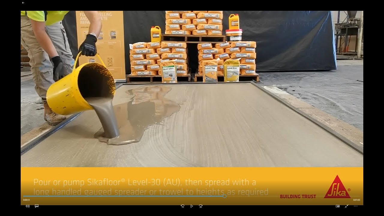 Sika Applied Series - Sikafloor® Level 30 NZ - YouTube