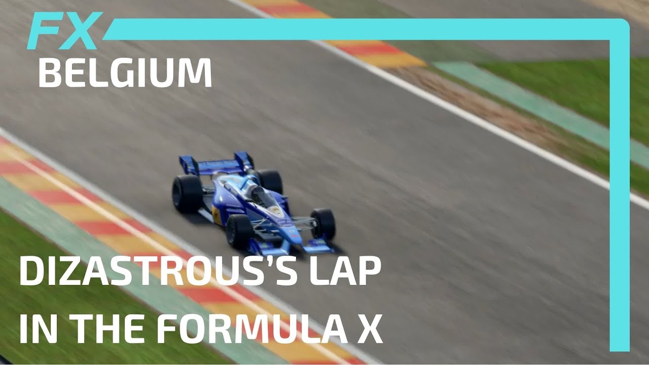 Dizastrous's lap at Spa | Formula X - YouTube
