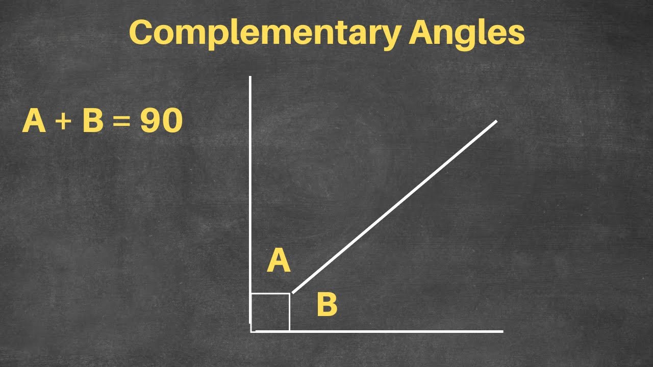 What are Complementary Angles? - YouTube