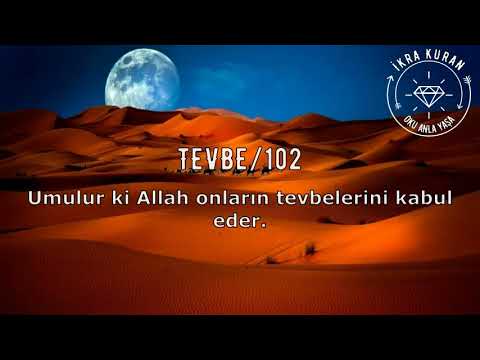 Tevbe 102-104 Mansur el Salimi