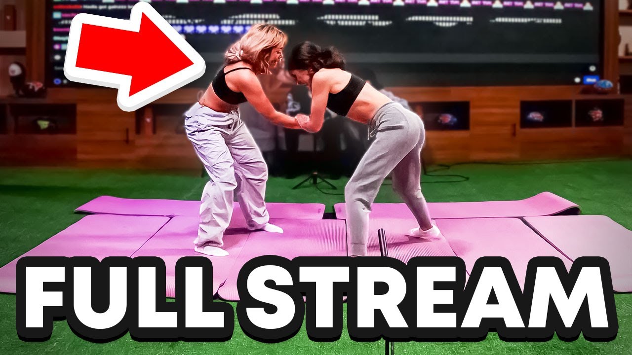 Nadia Wrestles Demisux For $5000 (FULL Stream) - YouTube