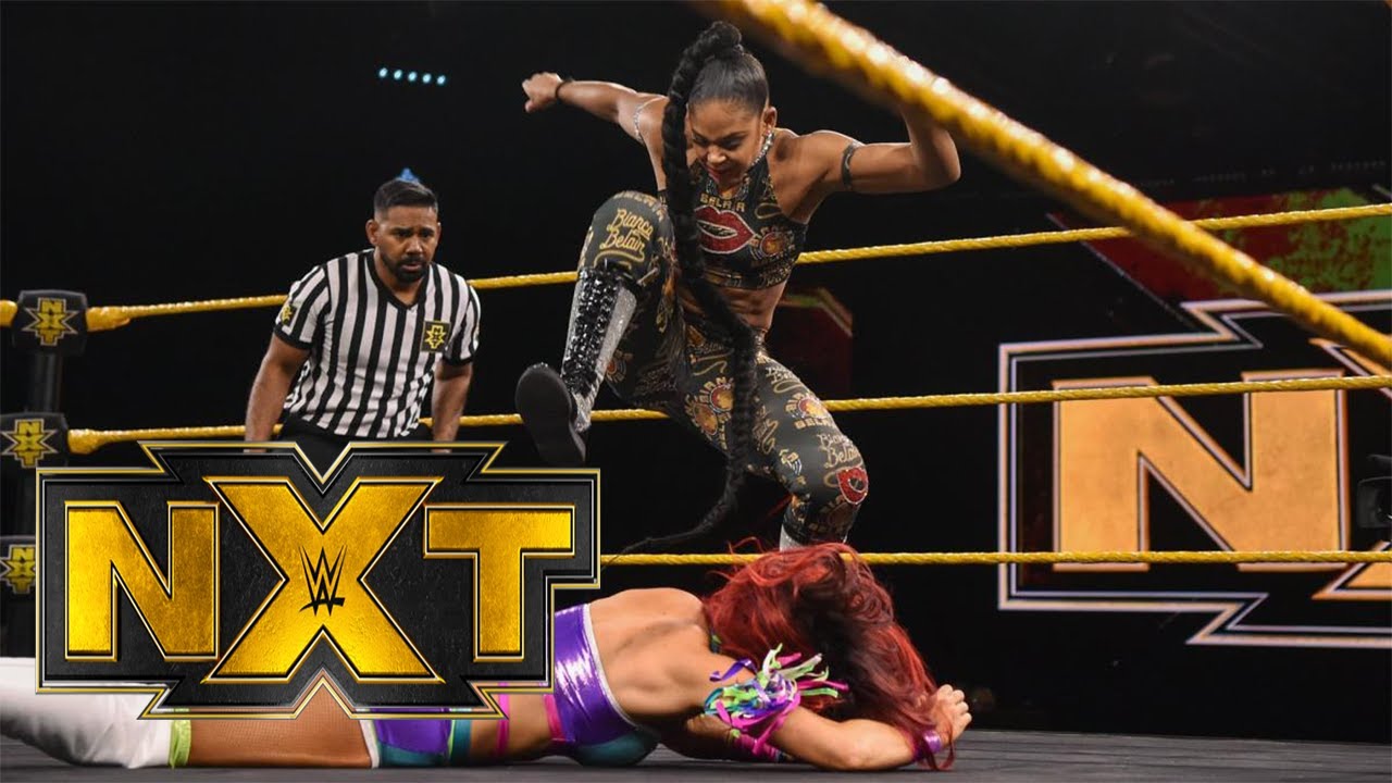 Bianca Belair vs Santana Garrett - NXT 02/12/20 Highlights - YouTube