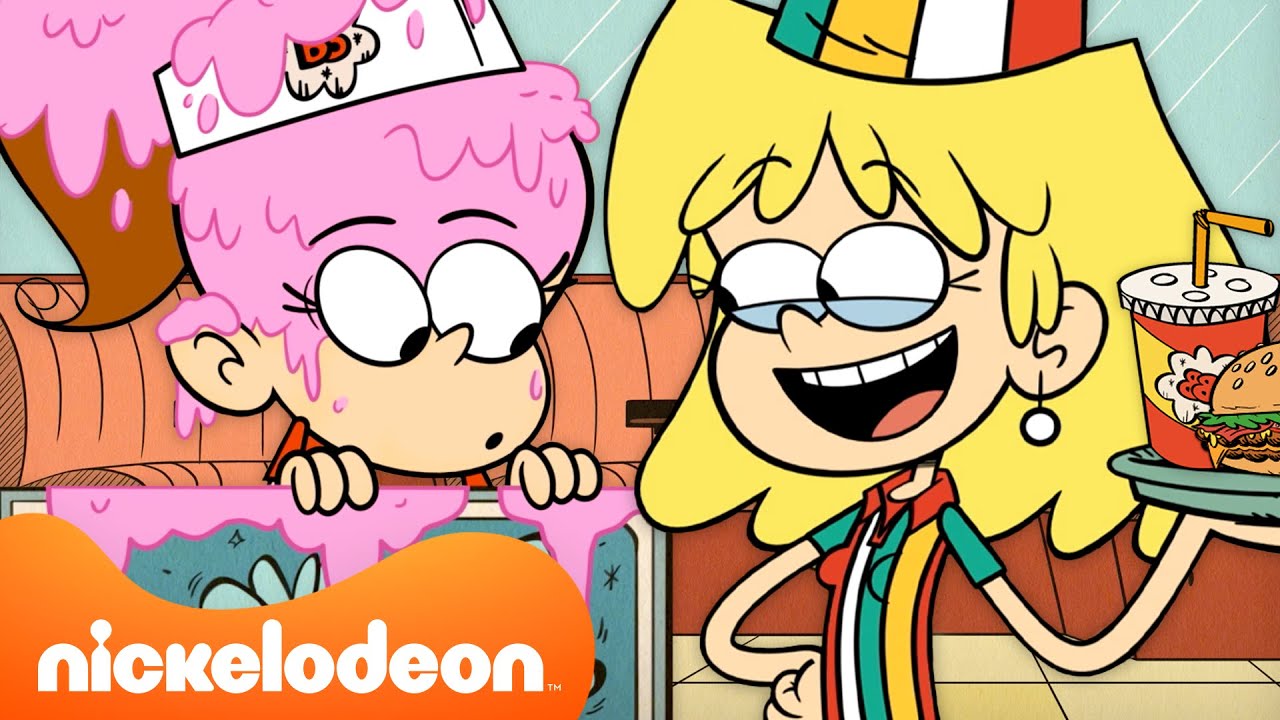 Loud House | 60 MINUTOS das crianças de The Loud House no Relógio ⏰ ...