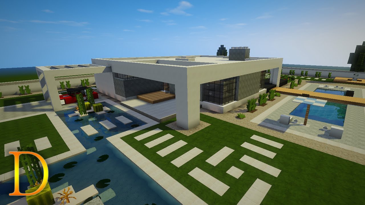 Modern House Tutorial ''Trailer'' - YouTube