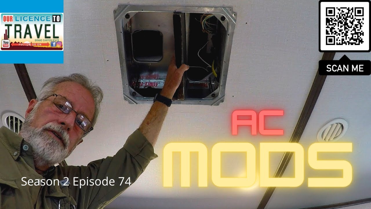 Season 2 Episode 74 | AC Mod | air conditioner | RV Air | better flow ...