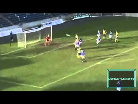 Linfield Fc vs Dunmurry Rec Fc 12/2/11 Irish Cup - YouTube