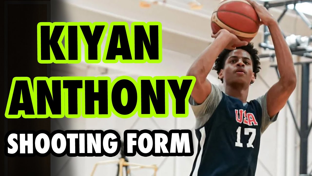 Kiyan Anthony Basketball Shooting Form UPDATED - YouTube