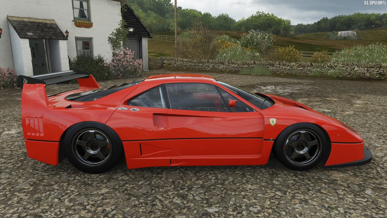 Forza Horizon 4 - 1989 Ferrari F40 Competizione - Car Show Speed Jump ...