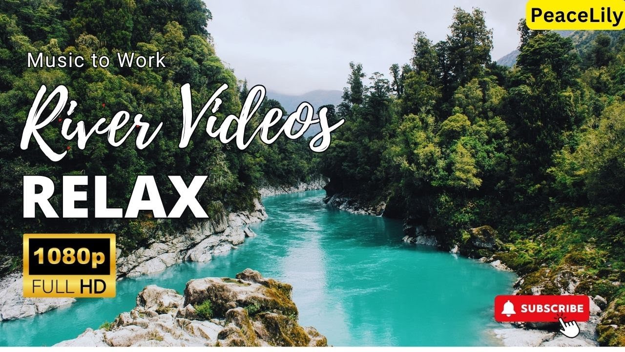 Autumn River Sounds - Relaxing Nature Video - Sleep/ Relax/ Study - 3 ...